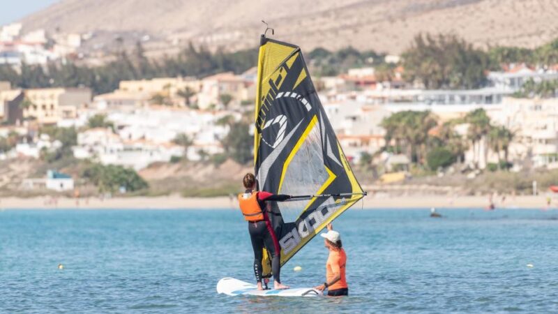Fuerteventura: Windsurfing Taster in Costa Calma Bay! - Scenery and Environment