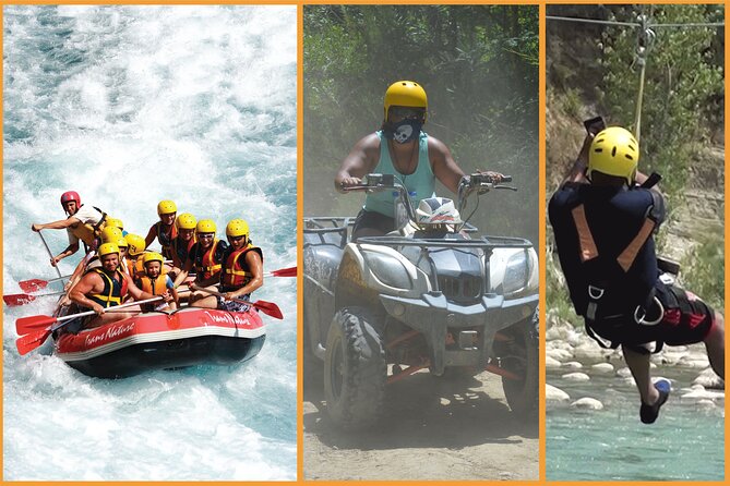 Full-Day Adventure 3 in 1 Activity From Antalya to Köprülü Canyon National Park - Experiences of the Adventure Activities
