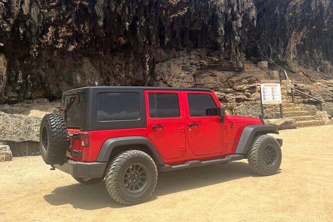 Full day Aruba Island Private Jeep Tour Arikok Park - Drone Shots - What’s the Value?