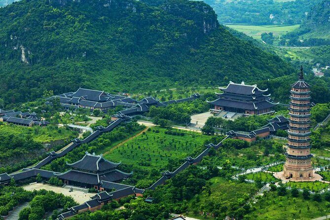 Full day Bai Dinh, Trang An and Mua Cave in Ninh Binh - Exploring Bai Dinh Pagoda