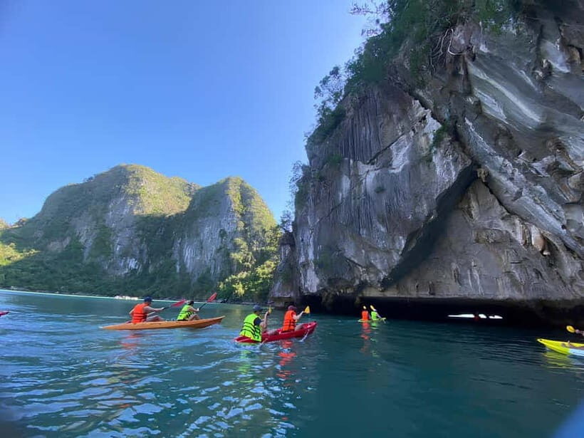 Full Day Boat Trip 9 Hours From Cat Ba Island, Kayaking - Key Points