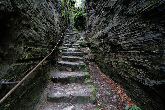 Full Day Bohemia Tour: Tisa Rocks, Bastei, Brewery & Beer Tasting - Navigating the Hiking Trails