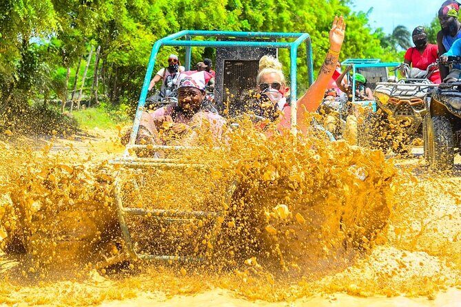 Full-day Buggy & Party Boat tour: snorkel, open bar, cave pool - An Introduction to the Tour Experience