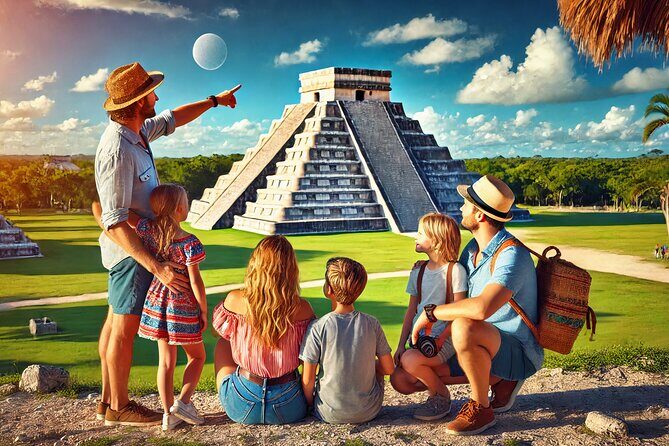 Full-day Chichen Itza journey, with guides + cenote + buffet - Key Points