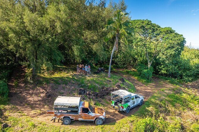 Full Day Combo 4X4 Adventure Tour & Motu FANFAN Pass with Buffet - Exploring Bora Bora on a 4X4 Safari