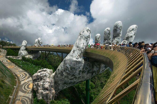 Full Day Da Nang Golden Bridge & Ba Na Hills Small Group (12paxs) - Key Points:
