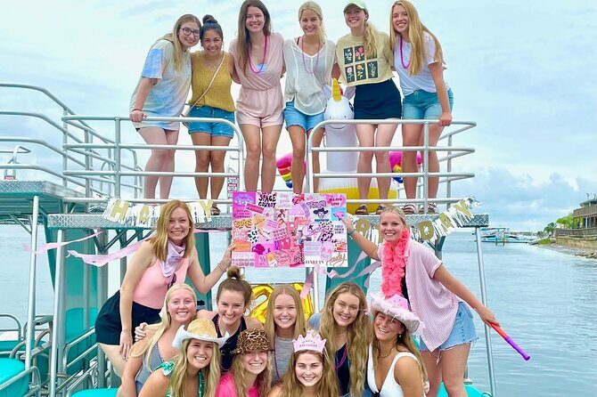 Full Day Double Decker Pontoon Boat Rental- Fort Walton Beach - Introduction: An Experience That Combines Fun, Views, and Flexibility