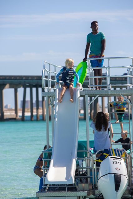 Full Day Double Decker Pontoon Boat Rental- Okaloosa Island - A Closer Look at the Experience