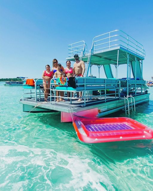 Full Day Double Decker Pontoon Boat Rental- Okaloosa Island - FAQ