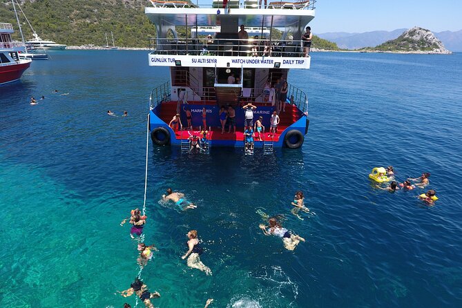Full-Day Glass bottom Semi Submarine Cruise in Marmaris - The Itinerary in Detail: What You Can Expect