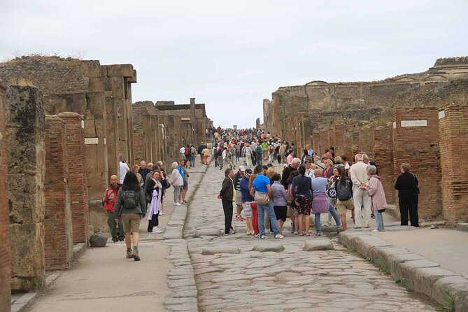 Full-Day Guided Tour in Pompeii, Sorrento and Amalfi Coast - Exploring Pompeiis Ruins