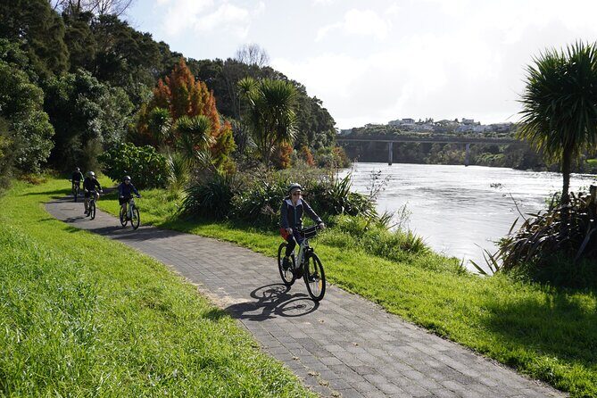 Full Day Guided Waikato River Trail E-bike Tour - Key Points