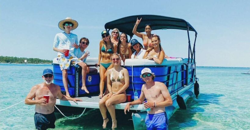 Full Day Pontoon Boat Rental- Okaloosa Island - What to Expect on Your Day