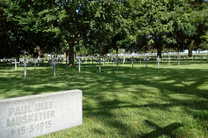 Full Day Private Canadian Battlefields Tour from Arras - Honoring the Fallen: German and French Cemeteries
