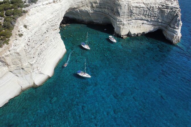 Full day private sailing cruise around Milos island - The Sum Up