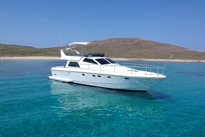 Full Day Private Yacht Cruise in Mykonos on a Ferretti Altura 52s - Exploring Mykonos