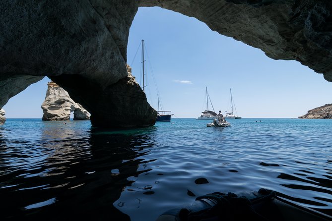 Full Day Sailing Cruise on the West Side of Milos Island - Dining and Refreshments