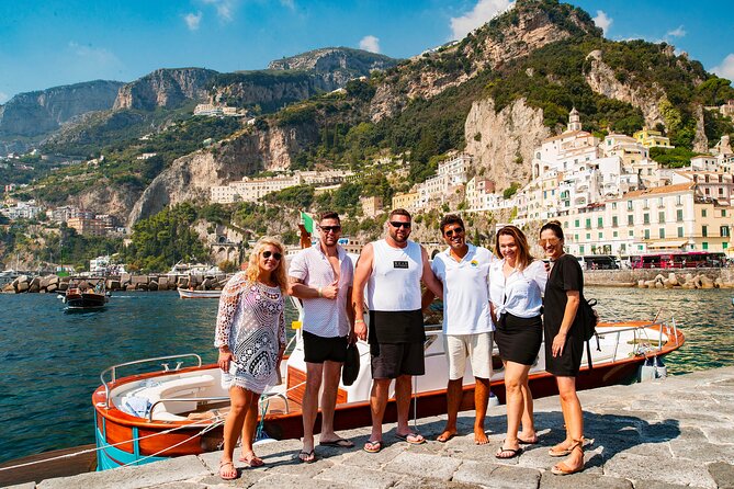 Full Day Small Group Boat Tour of the Amalfi Coast From Naples - Pickup and Drop-off Logistics