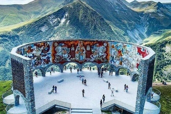 Full-day Tour in Tbilisi, Anauri, Gudauri, and Kazbegi - Scenic First Stop: Zhinvali Water Reservoir