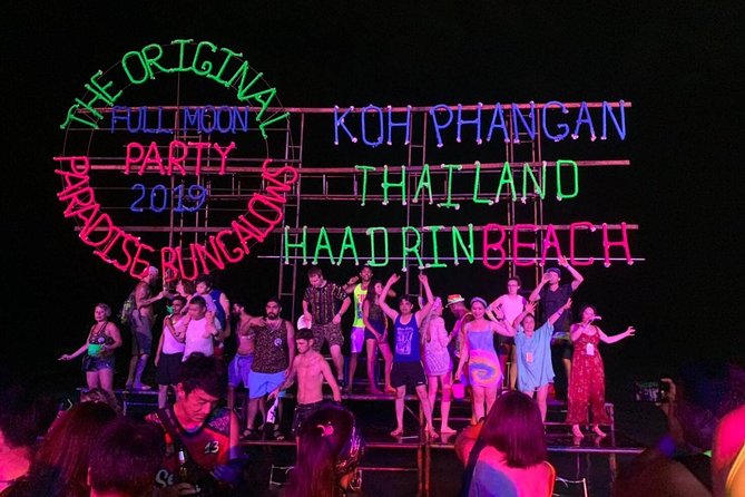 Full Moon Party Round Trip Ticket from Koh Samui (By Speed Boat) - Key Points