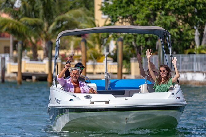 Fun Boat Rental with Captain in Miami Beach - up to 6 people - Authentic Experiences and Real Feedback