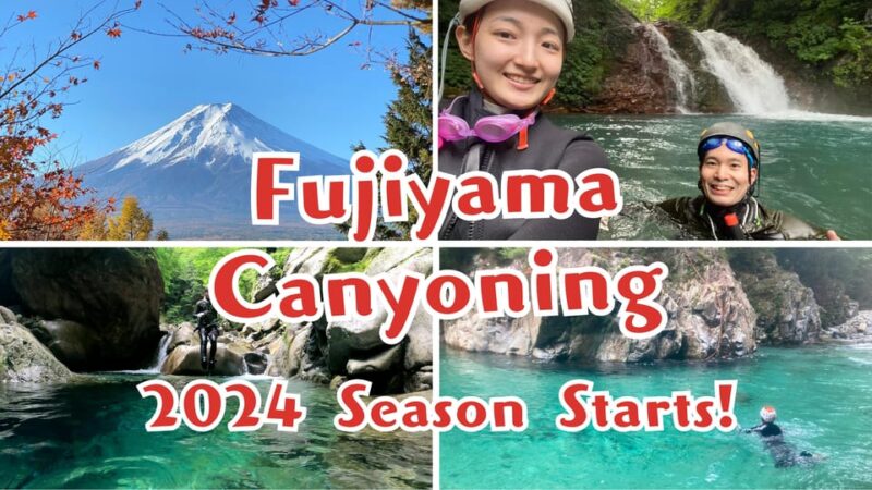 Fun Canyoning Activity at the Bottom of Mt. Fuji - Key Points