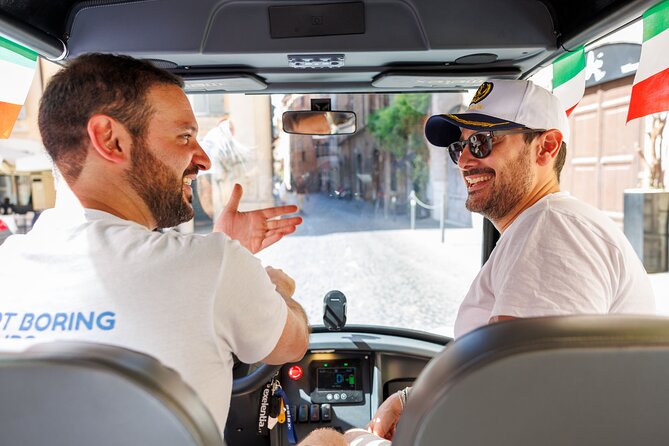 Fun Golf Cart Tour With Music and Gelato in Rome - Key Points