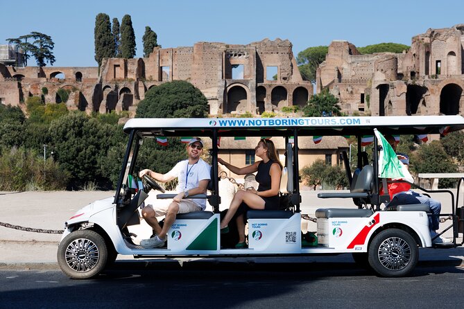 Fun Golf Cart Tour With Music and Gelato in Rome - Accessibility Features