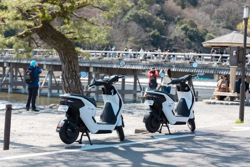Fun Kyoto Ride! Scoot to Gorge, Local Lunch & Samurai Armor - Key Points