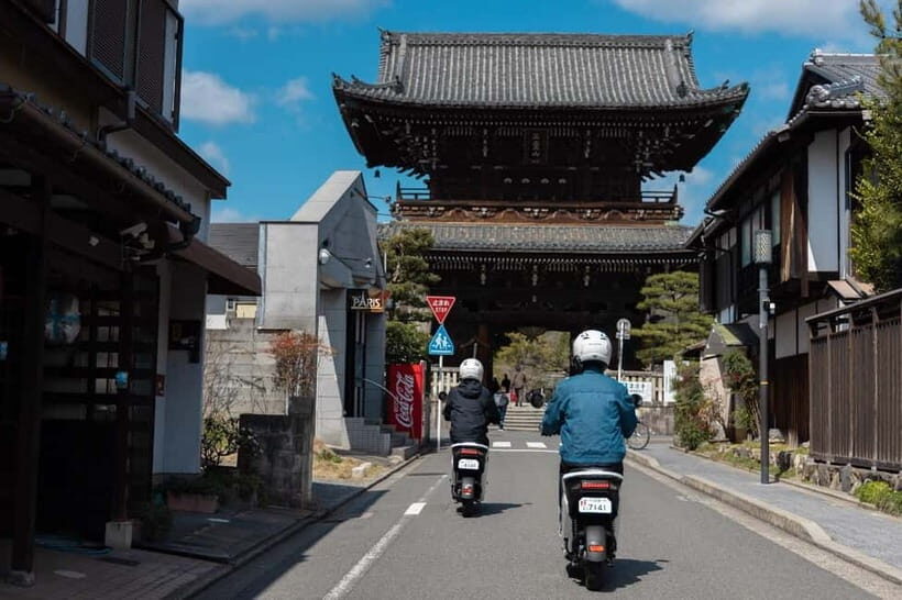 Fun Kyoto Ride! Scoot to Gorge, Local Lunch & Samurai Armor - A Closer Look at the Kyoto EV Scooter Tour