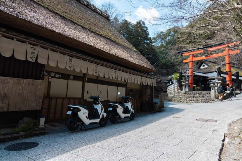 Fun Kyoto Ride! Scoot to Gorge, Local Lunch & Samurai Armor - The Sum Up