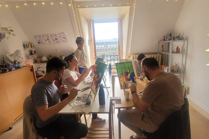 Fun Painting Class in a Professional Art Studio with a View - Authentic Feedback from Participants
