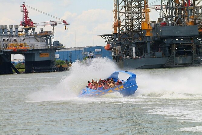 Galveston Suntime Jet Boat Thrill Ride - Dolphin Sightings and Nature Exploration