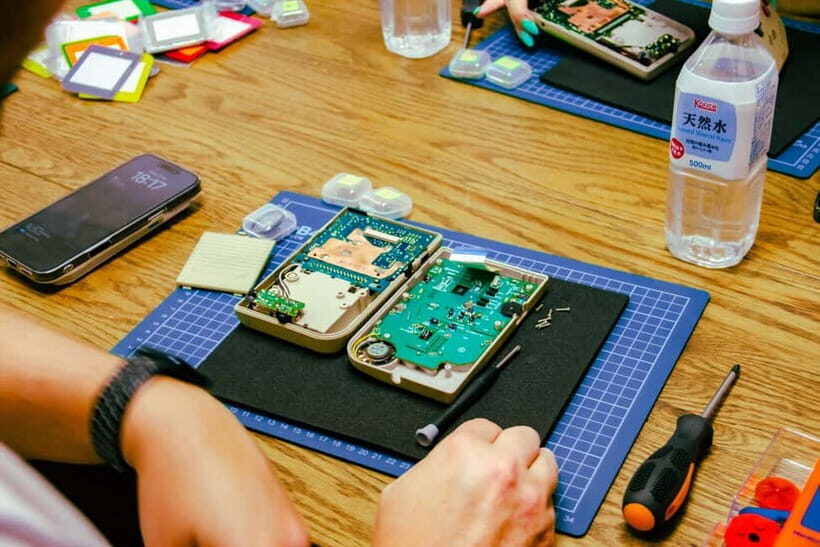 Gameboy Mod Workshop at Akihabara, Tokyo - The Sum Up