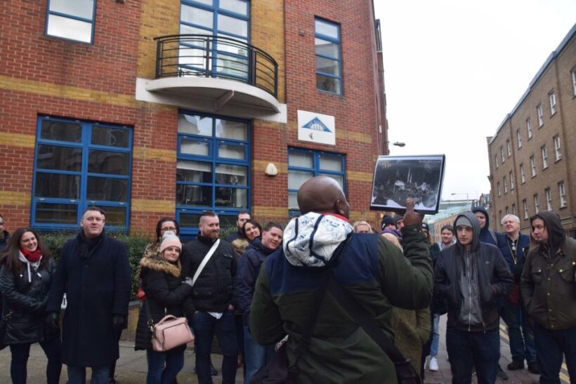 Gangster London Walking Tour with Actor Vas Blackwood - Key Points