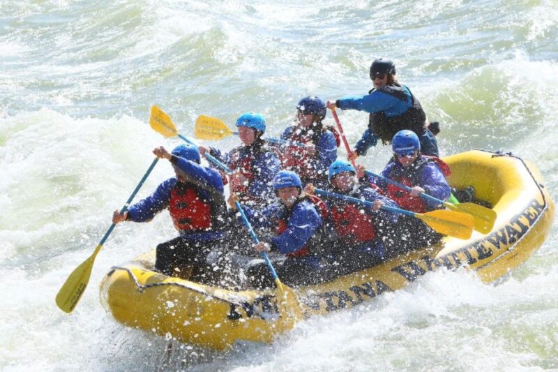 Gardiner: Half-Day Whitewater Raft Trip on the Yellowstone - The Rapids and Flat Water: A Balance of Thrills and Relaxation
