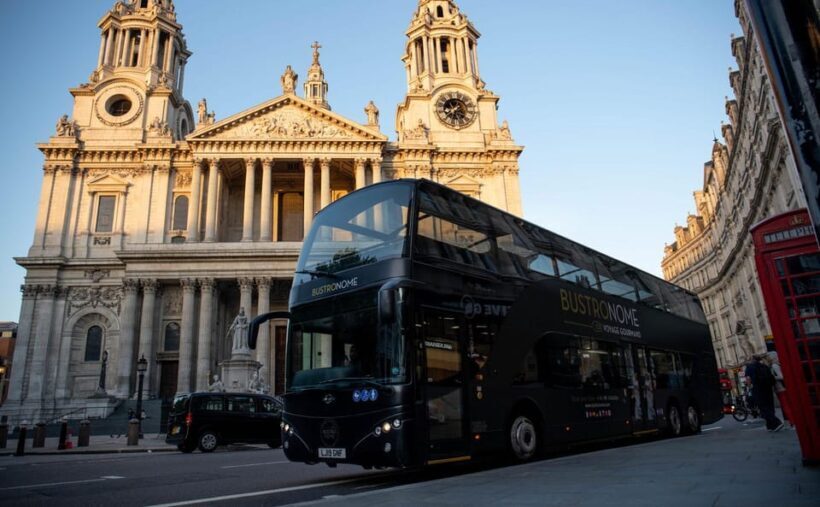 Gastronomic 6-course fine-dining dinner on Luxury London Bus - The Experience from Other Travelers