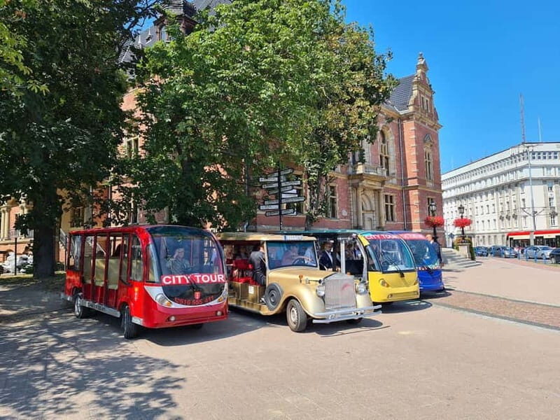 Gdansk: City Tour Sightseeing Golf Cart Main City District - Key Points