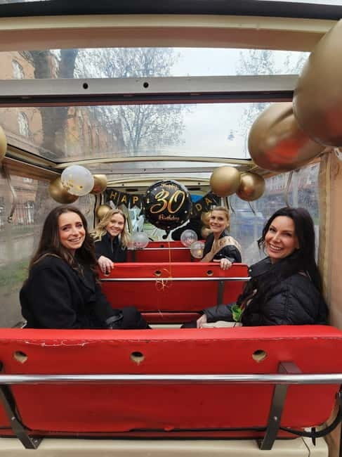 Gdansk: PartyBus in BuggyBus & Alcohol Included & Top Fun - Drinks and Extras