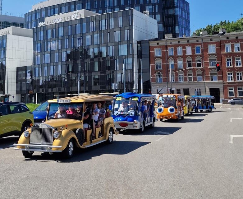 Gdansk: Shared or Private City Tour Sightseeing By Golf Cart - Key Points