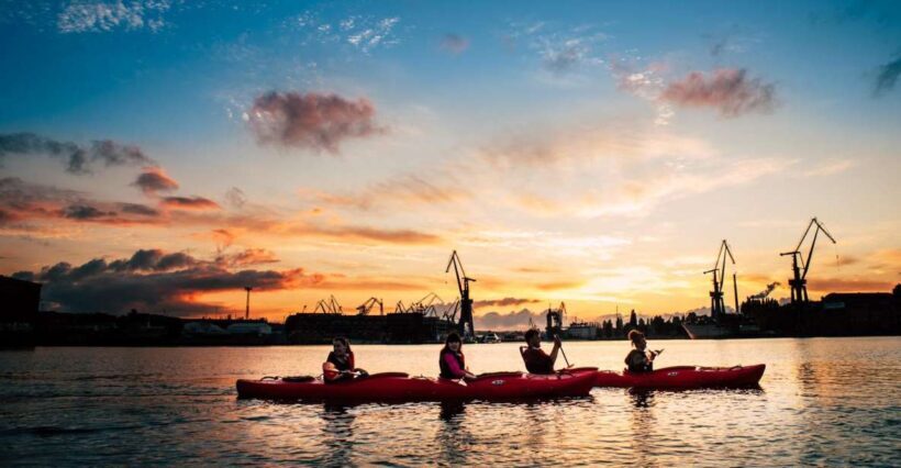 Gdansk: Sunset Kayak Tour - The Itinerary: What to Expect