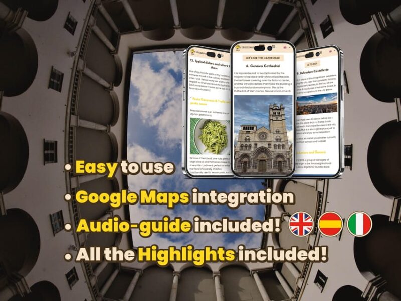 Genova: digital guide made by a local for your walking tour - Pricing and Value for Money