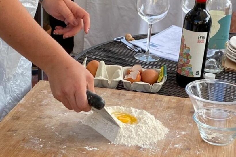Genova: Homemade Pasta & Pesto Local Chef Class with Wine - Key Points