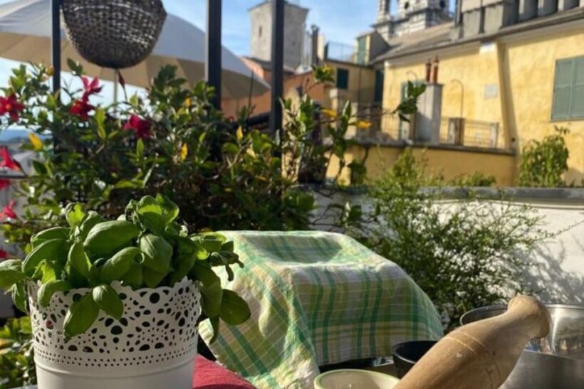 Genova: Homemade Pasta & Pesto Local Chef Class with Wine - Preparing Pesto, Genoa’s Signature