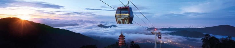 Genting Highland: Premium Outlets Cable Car - Key Points