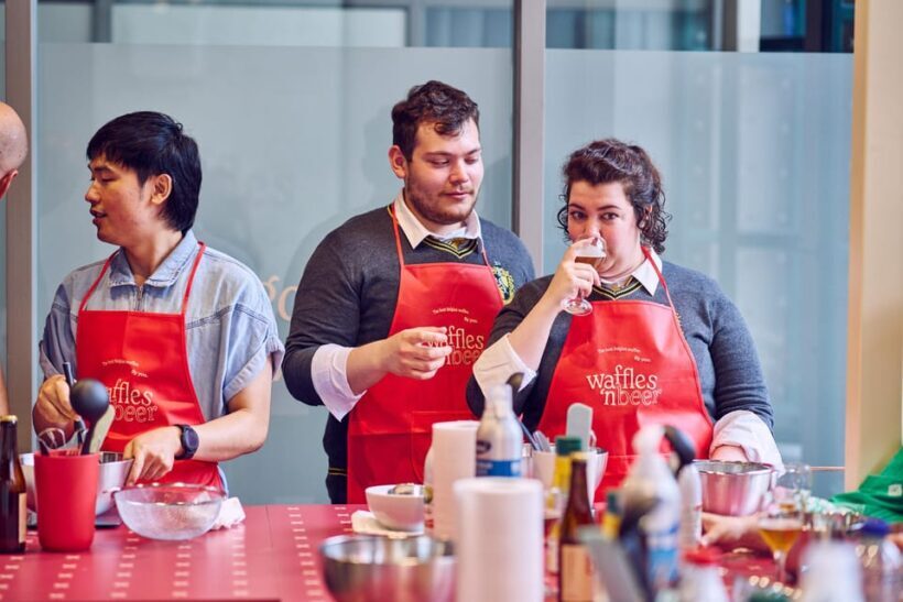 Ghent: Belgian Waffle-Making Workshop with Beer Tasting - The Sum Up
