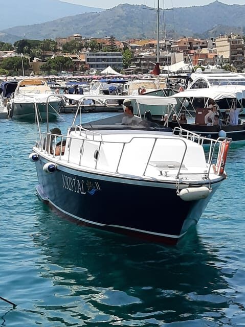 Giardini Naxos: Taormina & Isola Cruise Bella with Aperitif - Taormina from the Sea