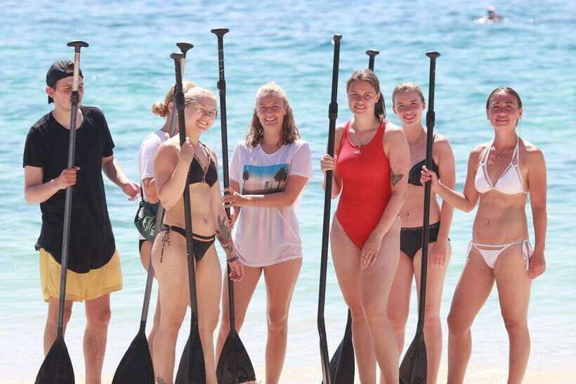 Gili SUP Or Kayak With Drone Shoot . Daylight Or Sunrise - The Value of the Tour