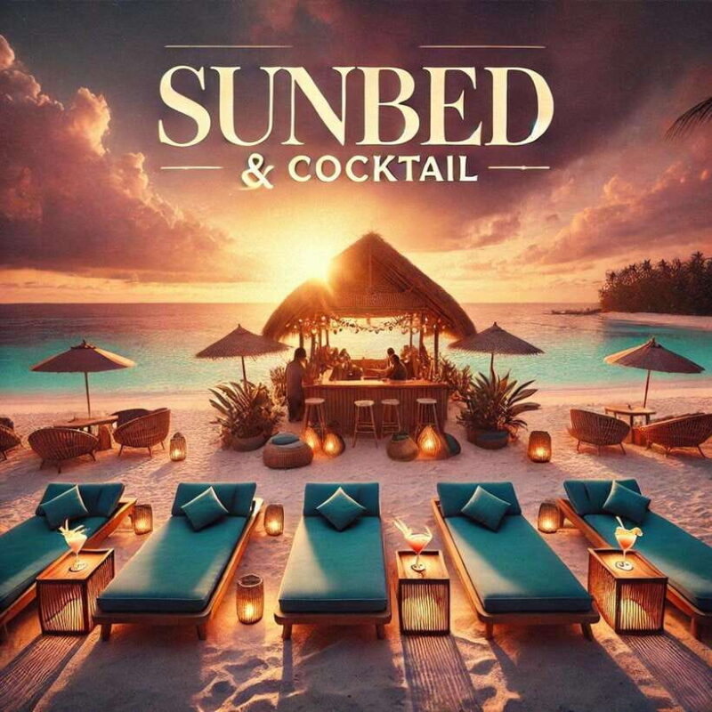 Gili Trawangan: The Beach Bar - Sunbed with Cocktail & Chill - Gili Trawangan: The Beach Bar - Sunbed with Cocktail & Chill