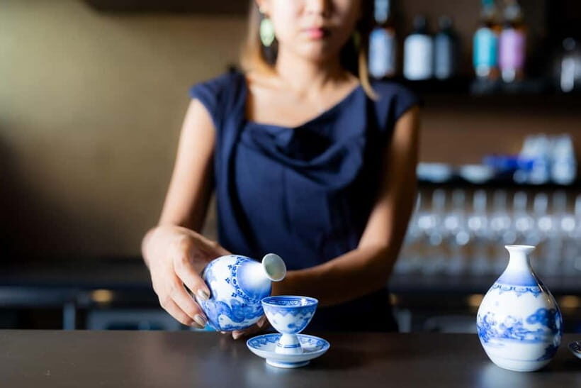 Ginza, Tokyo: Sake Experience with traditional vessels - What is the Ginza Sake Experience?